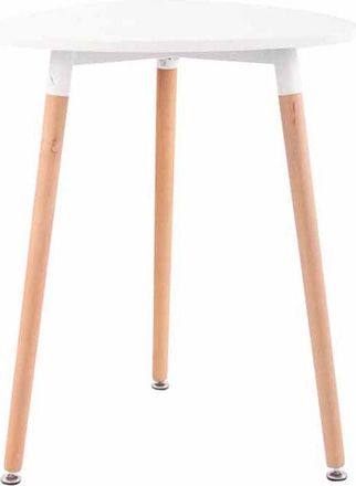 Clp Table de cuisine scandinave scandinave Bianco, 60 cm