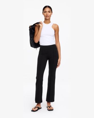 Arket Cropped-Leggings -Schwarz