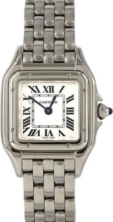 Cartier Pre-owned Panthere Montre Femme en Acier Inoxydable - Femme - Pre-owned - Gris - Taille: ONE Size