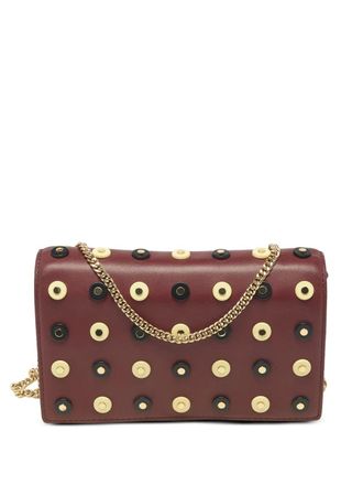 Diane Von F&uuml;rstenberg Soiree Clutch mit Nieten - Rot