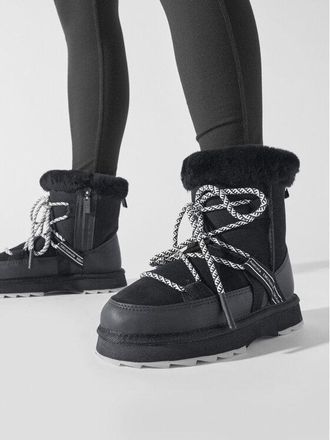 Emu Schneeschuhe Blurred W12641 Schwarz