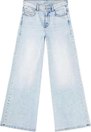 Diesel Femme, Jeans, Bleu, Taille: W29 5 Pockets Wide Jeans