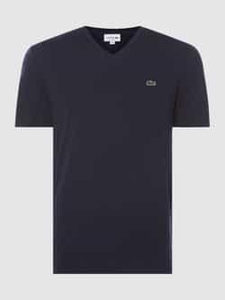 Lacoste Regular Fit T-Shirt mit V-Ausschnitt