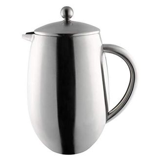Caf&eacute; Ol&eacute; BFD Cafeti&egrave;re, doppelwandiger K&ouml;rper aus Edelstahl 18/10 und Siebfilter, satinierte Oberfl&auml;che, 1500 ml (10 Espressotassen oder 6 Becher)