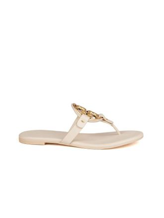Tory Burch Tory Burch Sandalen Neu Creme / Gold