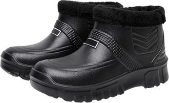 Generic Chaussures dhiver imperm&eacute;ables pour homme et femme - Bottes dhiver chaudes et antid&eacute;rapantes - Bottes dhiver l&eacute;g&egrave;res - Bottes de neige mi-hautes - Bot