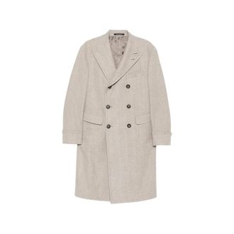 Tagliatore C-Rupert Coat - - Coats - Herren - Grau - M