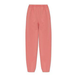 Acne Studios Femme, Pantalons, Rose, Taille: 38/40 FR Pantalon de surv&ecirc;tement avec chevilles c&ocirc;tel&eacute;es