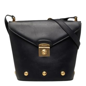 Ferragamo Pre-owned Schultertasche - - Pre-owned - Damen - Schwarzk - ONE SIZE