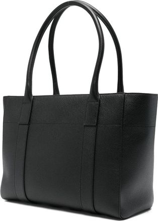 Mulberry Structured Leather Tote Bag - Black