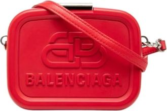 Balenciaga Sac bandouli&egrave;re Lunch Box Pre-owned - Femme - Pre-owned - Rouge - Taille: ONE Size