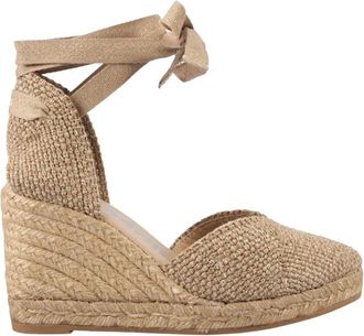 Espadrilles Femme, Chaussures, Beige, Taille: 40 EU Cof Hilo Woven Wedge Sandal