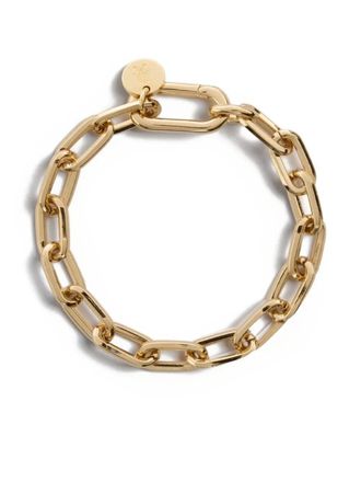 La DoubleJ bracelet à gros maillons - Or