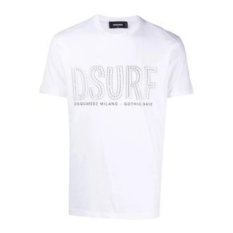Dsquared2 Grafik-T-Shirt - - Tops - Herren - Wei&szlig; - M