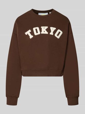 Jack & Jones Relaxed Fit Sweatshirt aus Baumwoll-Mix Modell Tatum