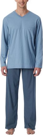 Schiesser Herren Schlafanzug lang - Nightwear Set