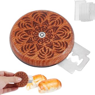 Generic Brot Schneide Werkzeug - Runde Teig Rasiermesser Edelstahl B&auml;ckermesser | Ufo-Brot-Lame-Schneider | Klingen Tolles Werkzeug Cutter Making Tools F&uuml;r B&auml;