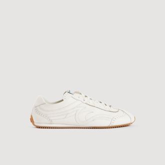 Sandro Light Wave Sneaker aus Leder
