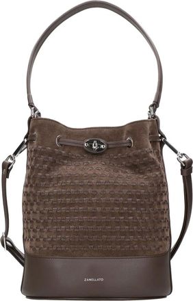 Zanellato Femme, Sacs, Brun, Taille: ONE Size Monda Bucket Bag