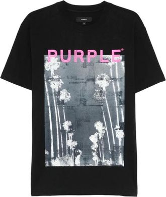 Purple Homme, Tops, Noir, Taille: M T-shirt Purple Brand
