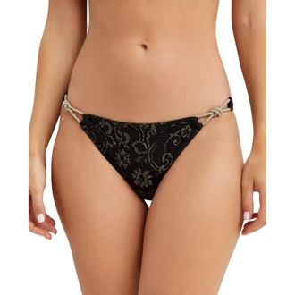 Beach Bunny Femme, Maillots de bain, Noir, Taille: 40 FR City Glam Bikini Bottom