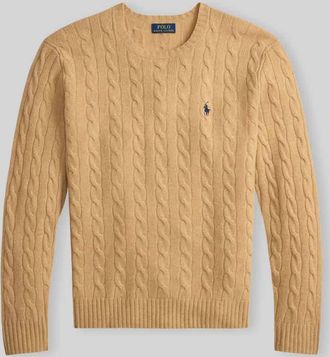 Polo Ralph Lauren Regular Fit Pullover aus Woll-Kaschmir-Mix