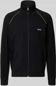 HUGO BOSS Regular Fit Sweatjacke aus Baumwoll-Mix Modell MIX&MATCH JACKET Z