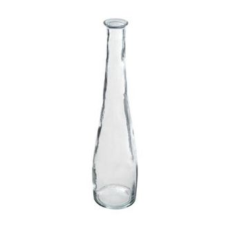 Atmosphera Atmosphera - Vase en Verre Recycl&eacute; Long 80cm Transparent