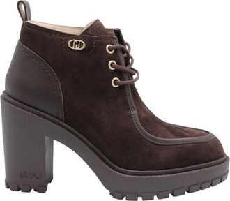 Liu Jo Bottines &agrave; lacets - Femme - Chaussures - Brun - Taille: 39 EU