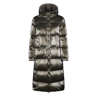 K-Way Short Puffer Jacket - - Coats - Damen - Gr&uuml;n - S