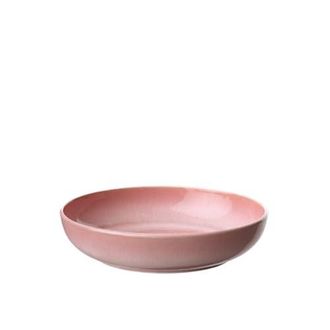 like. by Villeroy & Boch Perlemor Assiette À Pâtes Rose Pâle, Garanti Lave-Vaisselle, Compatible Micro-Ondes, Bol, Porcelaine Haut De Gamme