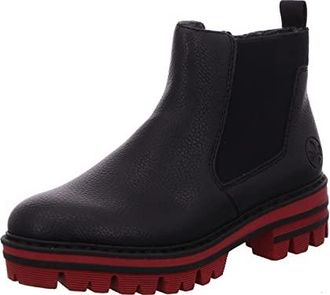 Rieker Femme 76173 Bottine Chelsea, Noir, 41 EU