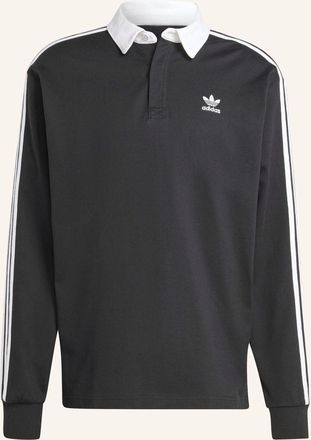 adidas Originals Adidas Originals Adicolor Rugby Poloshirt schwarz