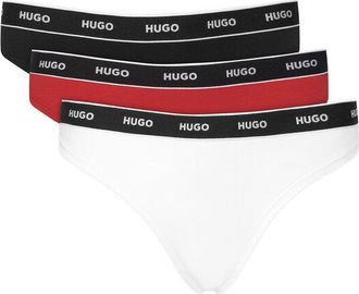 HUGO BOSS String-Set Triplet Thong Stripe 50545680 Bunt