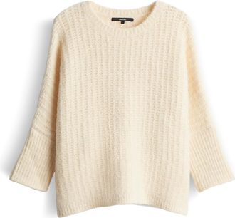 someday Damen Pullover | TUMELDA Boxy Chunky Knit Pullover aus Woll-Alpaka Mix Buttercream, M