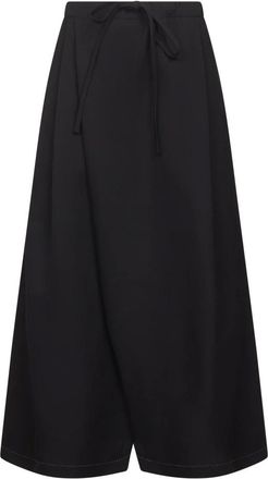 Marni Femme, Pantalons, Noir, Taille: 36 FR Pantalon Large En Laine Noire