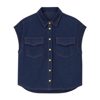 2-Biz Femme, Vestes, Bleu, Taille: 38 FR Vestes