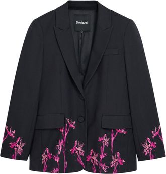 Desigual BLAZER_LIRIOS, 2000 BLACK, XL