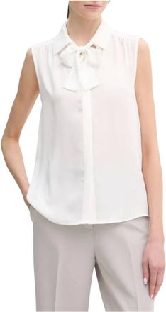Silvian Heach Femme, Blouses et Chemises, Blanc, Taille: 42 FR Chemise Onnis