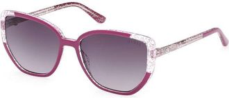 Guess Lila Eingespritzte Damen Sonnenbrille