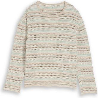 Tom Tailor Strickpullover Pullover & Strickjacken Loose Fit Strickpullover mit Streifenmuster