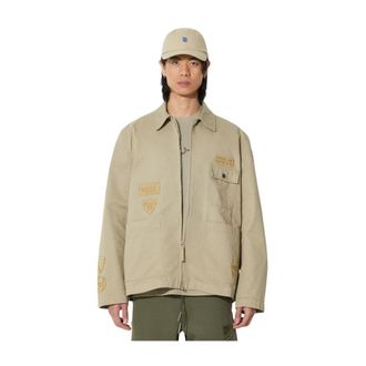 Universal Works Gower Jacket - - Jackets - Herren - Gr&uuml;n - M