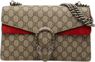 Gucci Sac bandouli&egrave;re Dionysus Pre-owned - Femme - Pre-owned - Beige - Taille: ONE Size