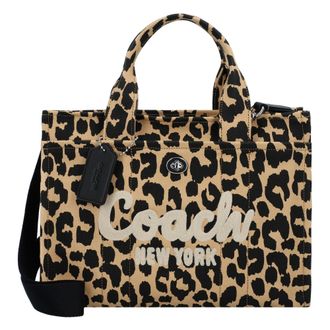 Coach Handtasche CARGO TOTE BAG WITH LEOPARD PRINT
