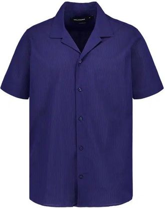 Karl Lagerfeld Herren Hemden blau gestreift