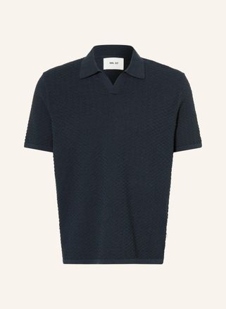 Nn.07 Nn.07 Strick-Poloshirt Paul blau