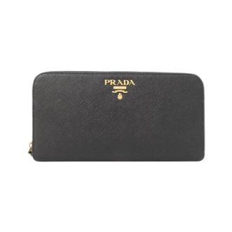 Prada Pre-owned Saffiano Long Wallet - - Pre-owned - Damen - Schwarzk - ONE SIZE