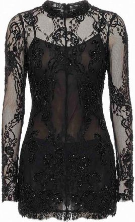 Blumarine Kurzes Kleid - Schwarz