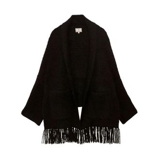 Ines De La Fressange Femme, Pulls, Noir, Taille: ONE Size Gilet en tricot de mohair Aurelien