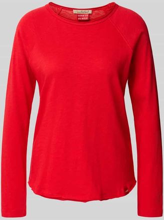 Smith & Soul Regular Fit Longsleeve aus reiner Baumwolle mit Label-Patch